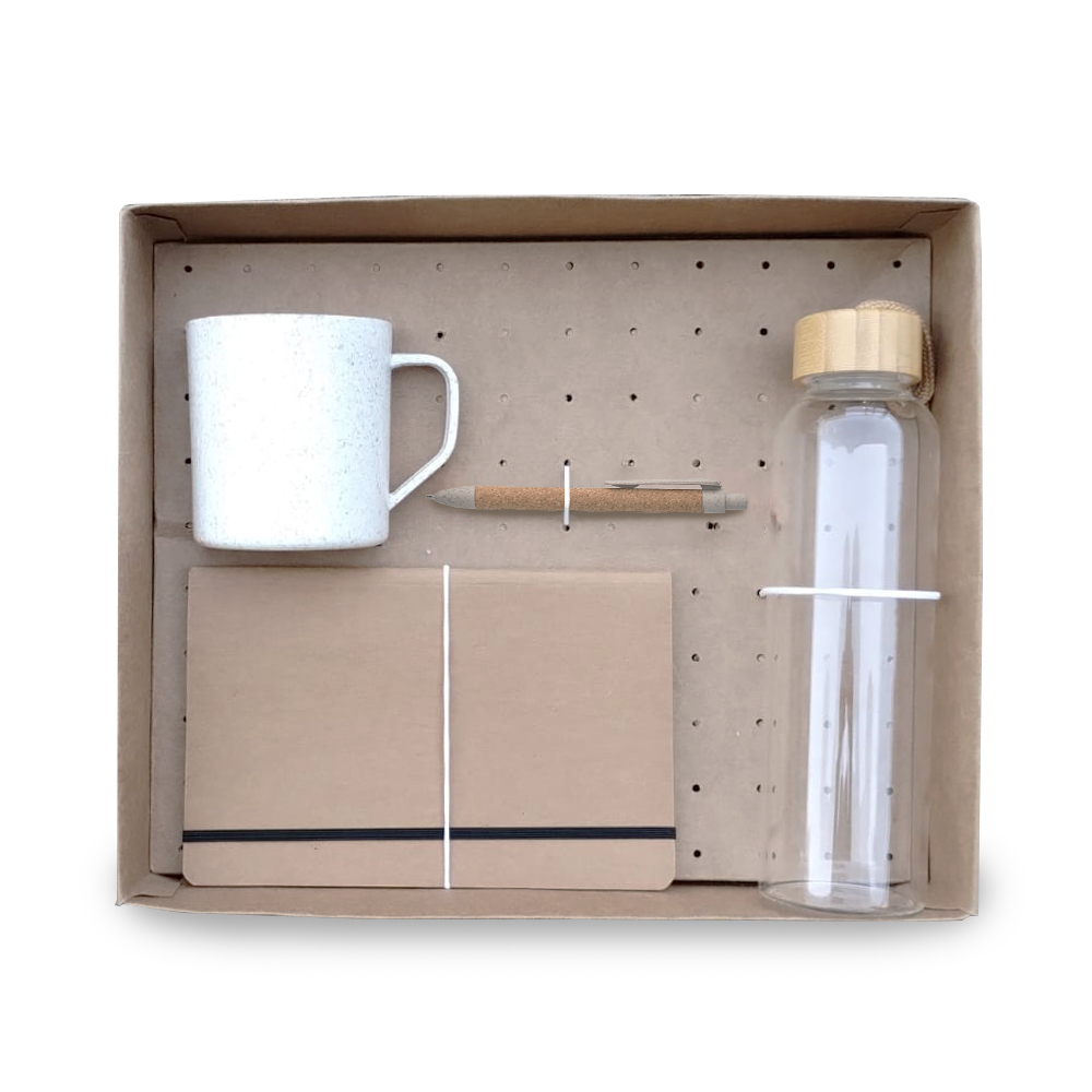 KIT ECOLÓGICO PERSONALIZADO - KIT17 - Brinde do Bem